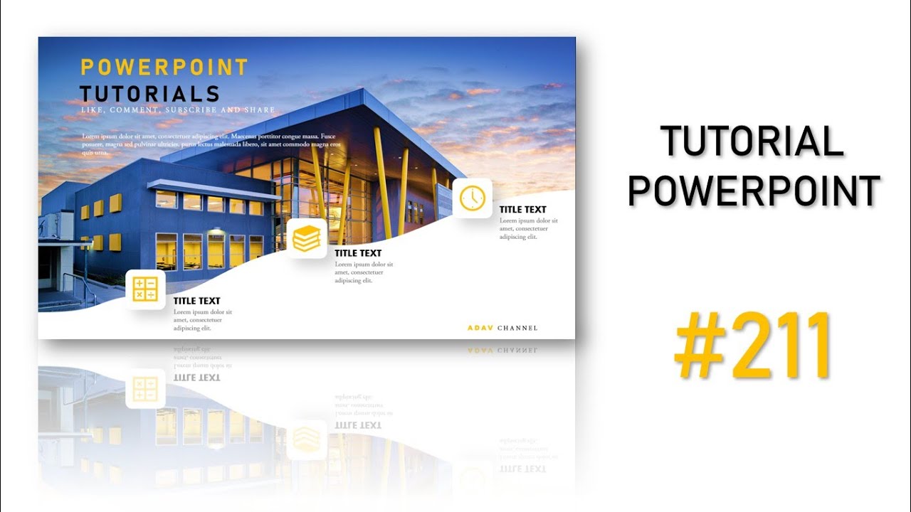 Tutorial Property Template PowerPoint Easy | Template PowerPoint ...