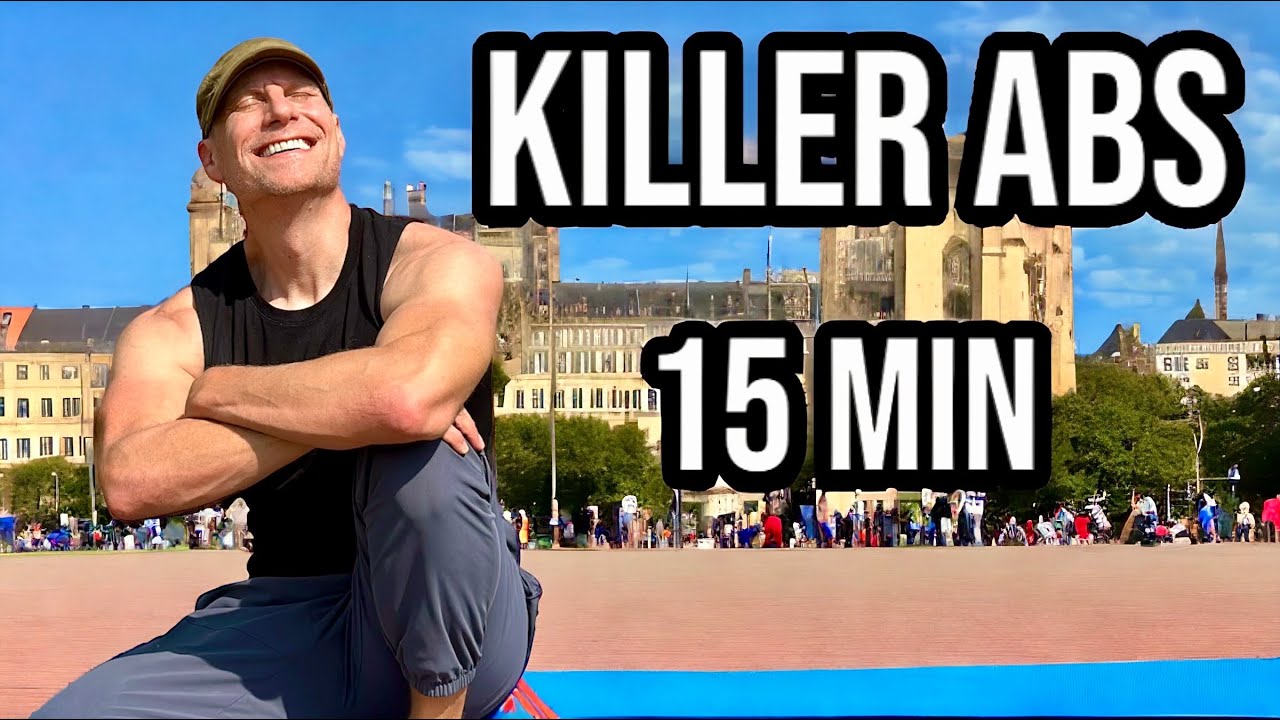 15 MIN KILLER CORE & AB SIXPACK WORKOUT (At Home, No Equipment) - YouTube