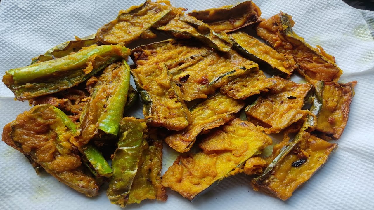 Baingan fry | Capsicum fry | how to make Brinjal fry recipe, Shimla ...