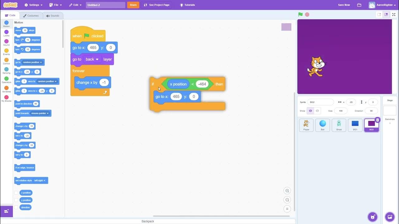 Scratch Games: The Side Scrolling Shooter - Part 4 - YouTube