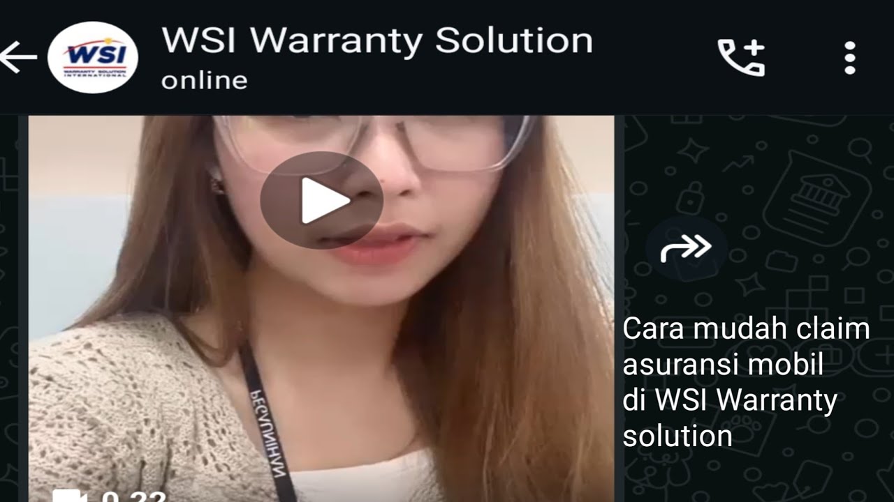 Cara mudah claim asuransi mobil di WSI Warranty solution - YouTube