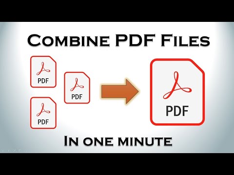 🔴How to merge multiple pdf files into one pdf files | Marathi Tutorial |In Marathi - YouTube