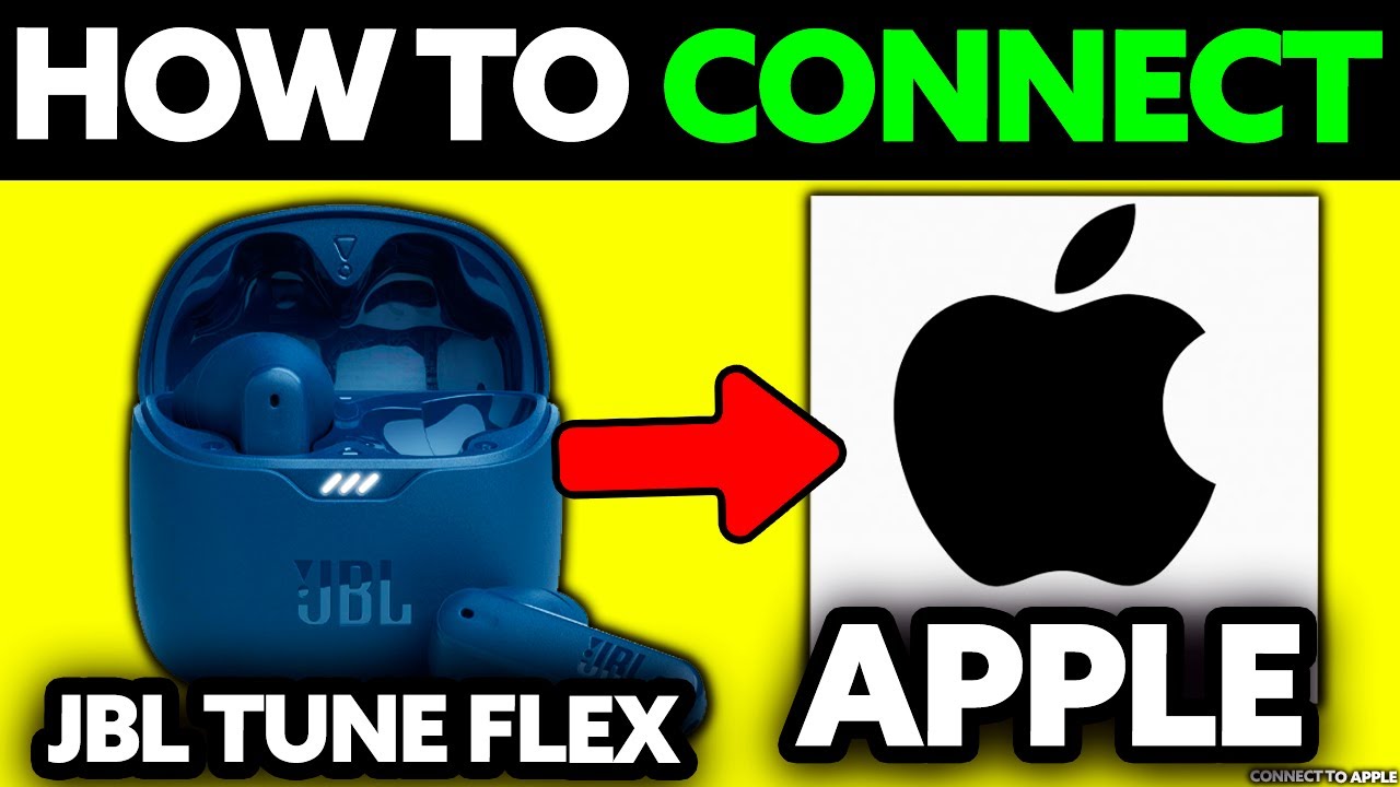 How To Connect JBL Tune Flex to iPhone iPAD (2025) - Step by Step - YouTube