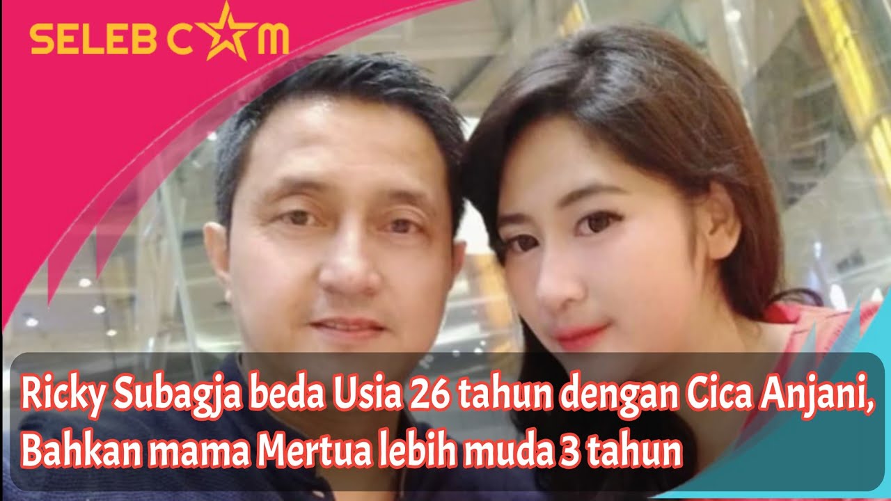 SEPERTI APA KISAH CINTA RICKY SUBAGJA & ISTRI YANG TERPAUT USIA 26 ...