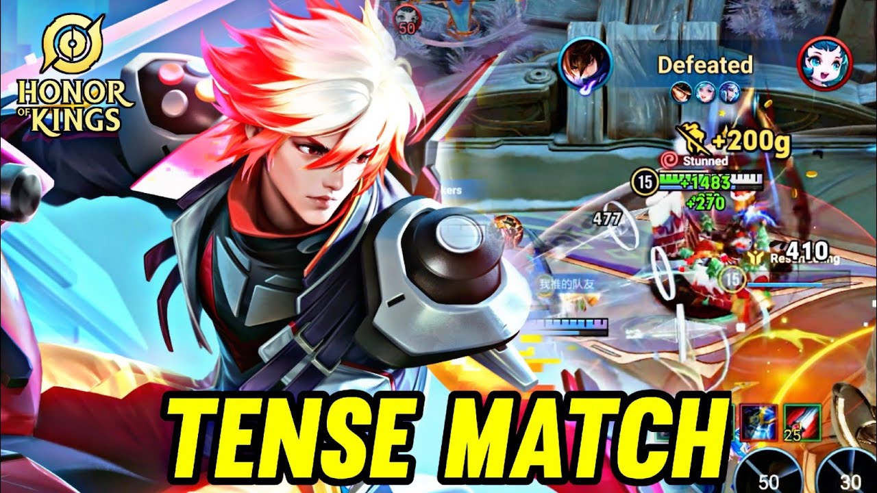 HOK : LAM GAMEPLAY | TENSE MATCH - HONOR OF KINGS - YouTube