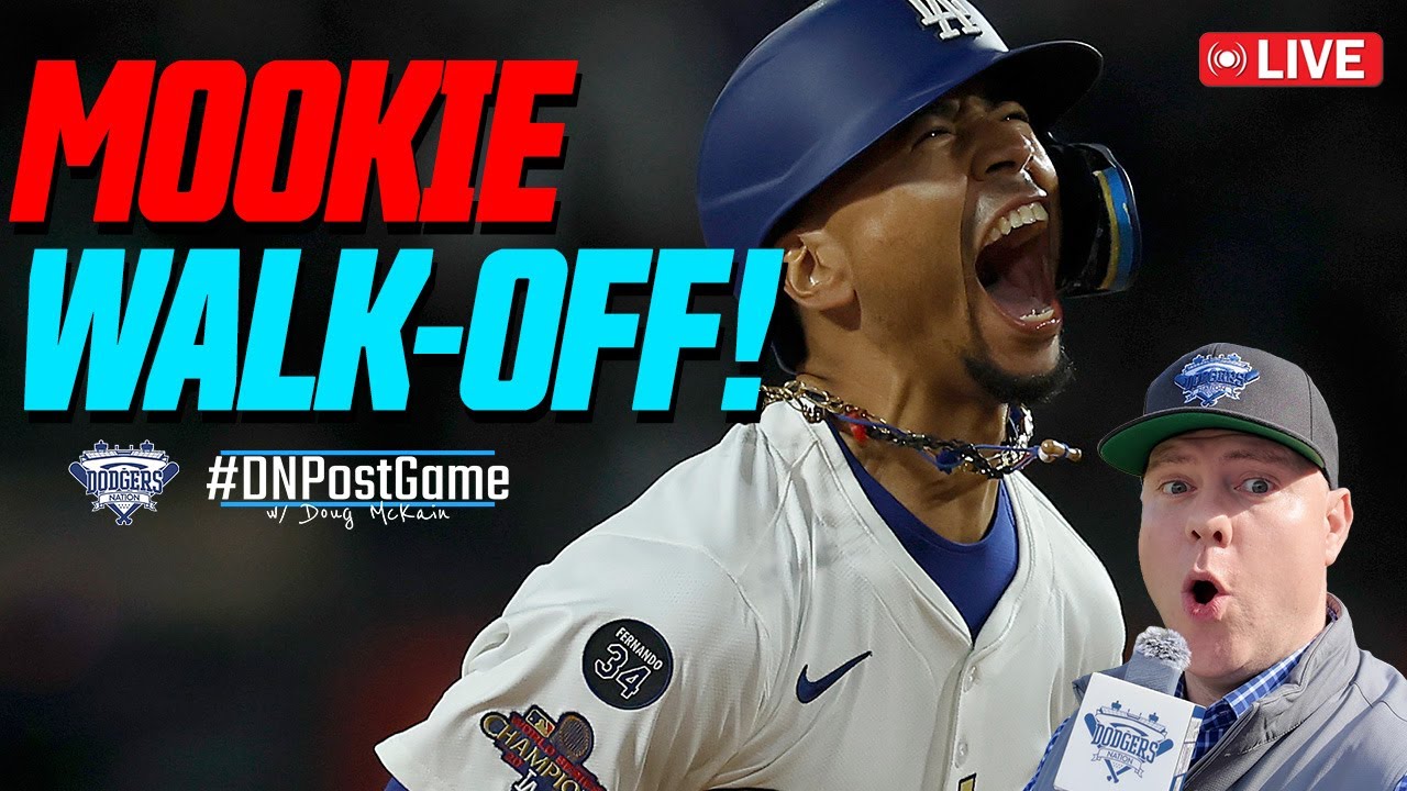 MOOKIE BETTS HITS WALK OFF HOME RUN ON RING NIGHT! LIVE REACTION FROM ...