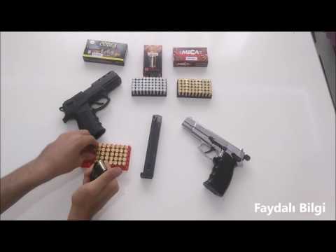 Kurusıkı Şarjöre Zor Mermi Dizilme Probleminin Çözümü, ses tabancası