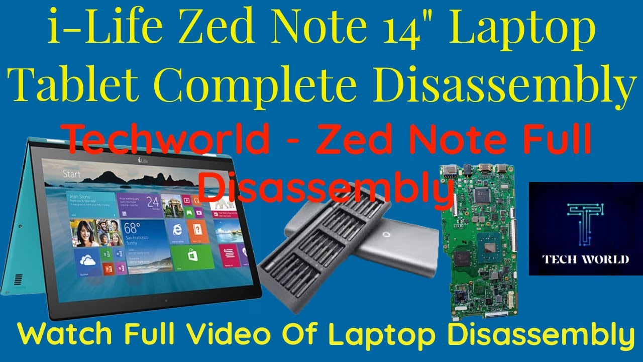 i-Life Zed Note 14i Disassembly ll Zed Notebook Complete Disassembly ll i-Life Note 14i #youtube ...