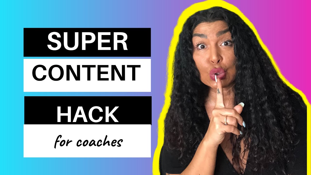Super Content Hack to Attract Your Ideal Client for Coaches - YouTube