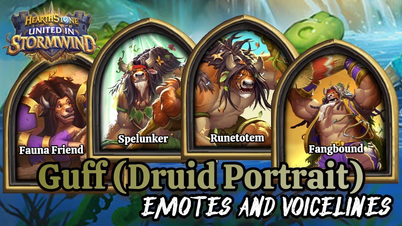 Guff (FaunaFriend, Spelunker, Runetotem, Fangbound) Emotes + Voicelines ...