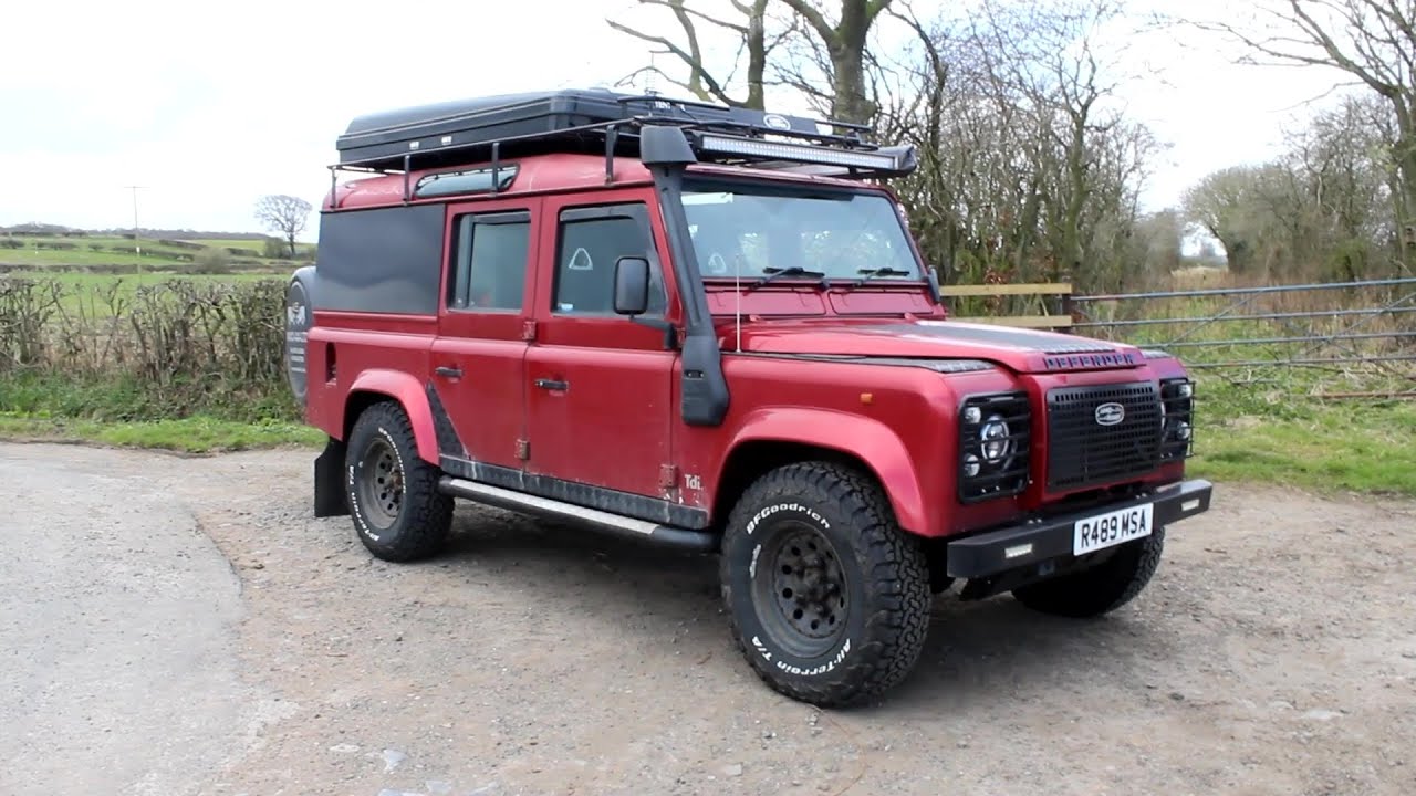 Aaron's Overland 110 Defender Walkaround! - YouTube