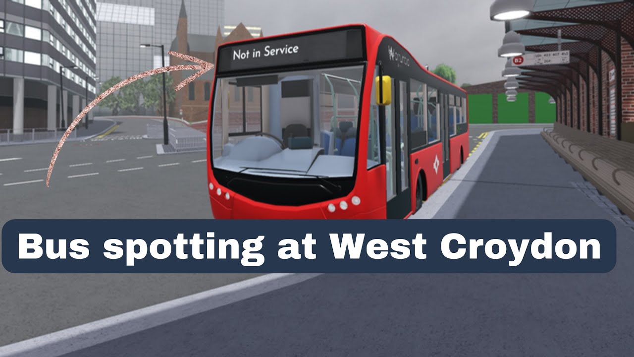 Croydon V1.3 - Bus spotting at West Croydon - YouTube