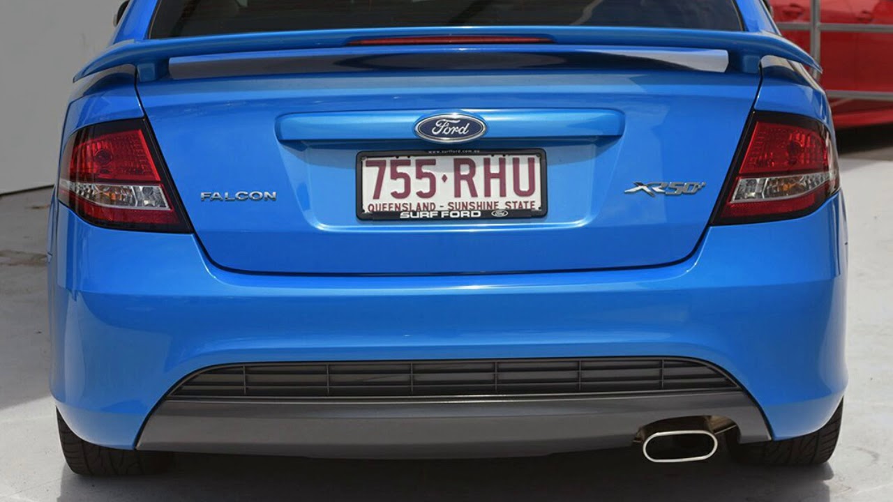 2010 Ford Falcon FG XR6 50th Anniversary Blue 6 Speed Sports Automatic ...