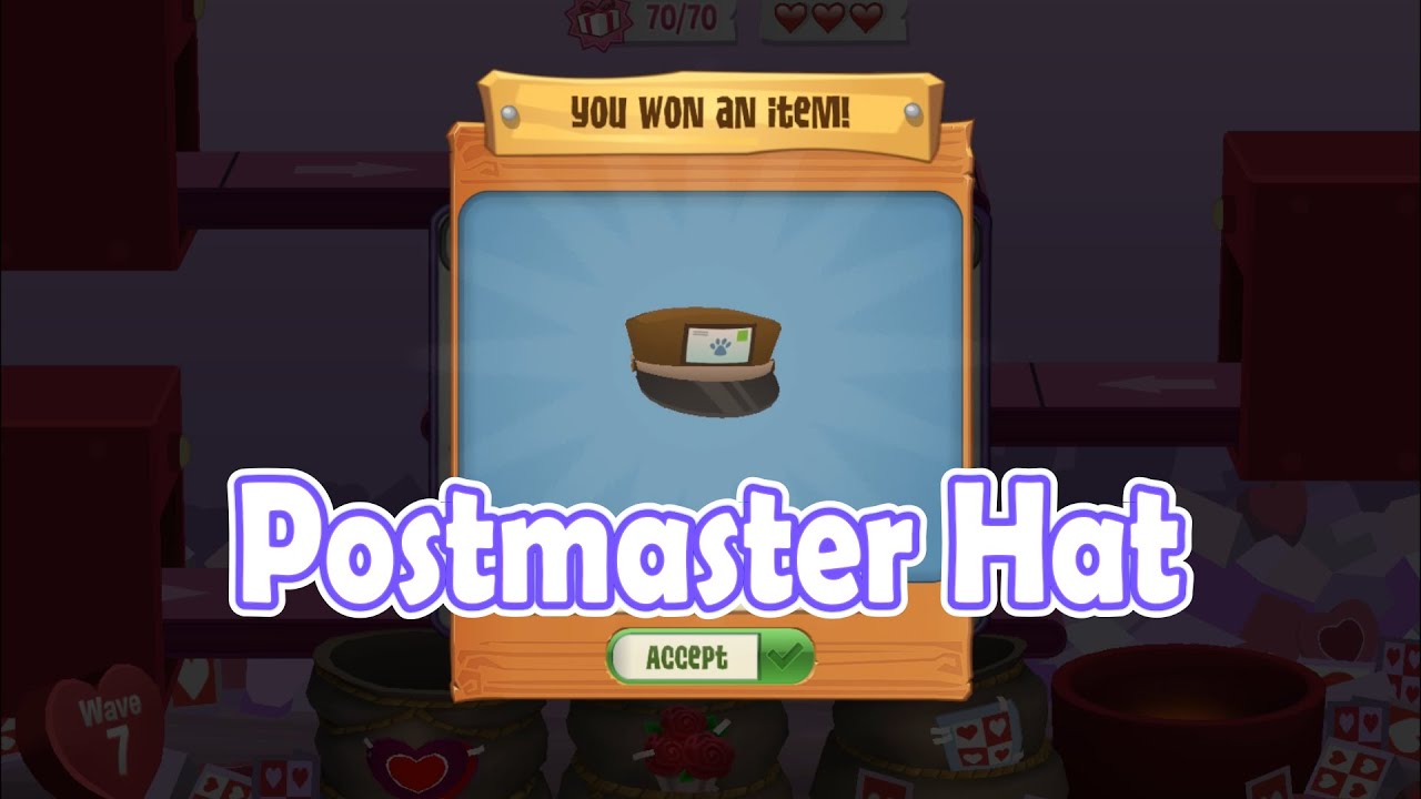 Postmaster Hat + Postmaster Mail Chute + Postmaster Trophy🏆 ...