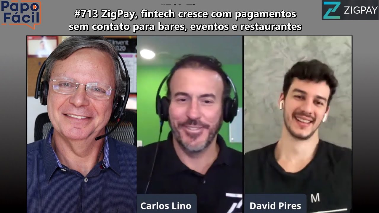 #713 ZigPAy, fintech cresce com pagamentos sem contato para bares ...