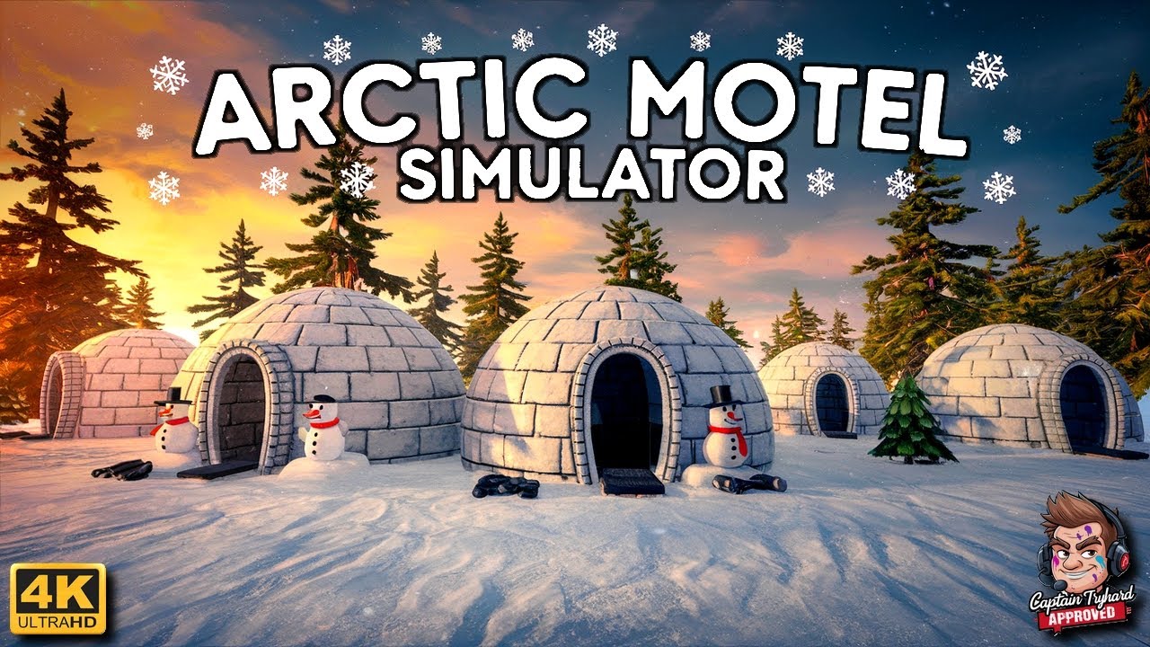 Arctic Motel Simulator FR 4K Gérez Votre Motel en Pleine Toundra Glacée ...