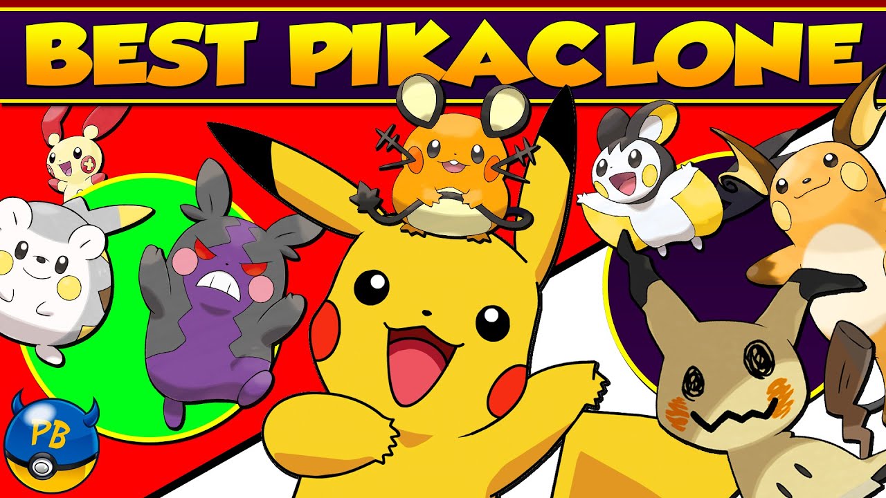 Every PIKACLONE: Worst to Best (Pikachu Family Tree!) - YouTube