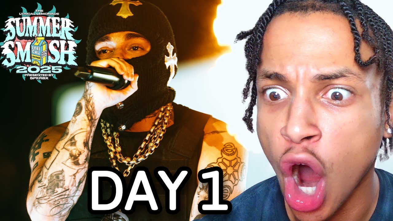 Lyrical Lemonade Summer Smash Day 1 Was WILD 😭 (Reaction) - YouTube