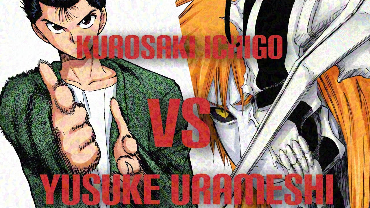 KUROSAKI ICHIGO VS YUSUKE URAMESHI quien ganaría? #anime #manga # ...