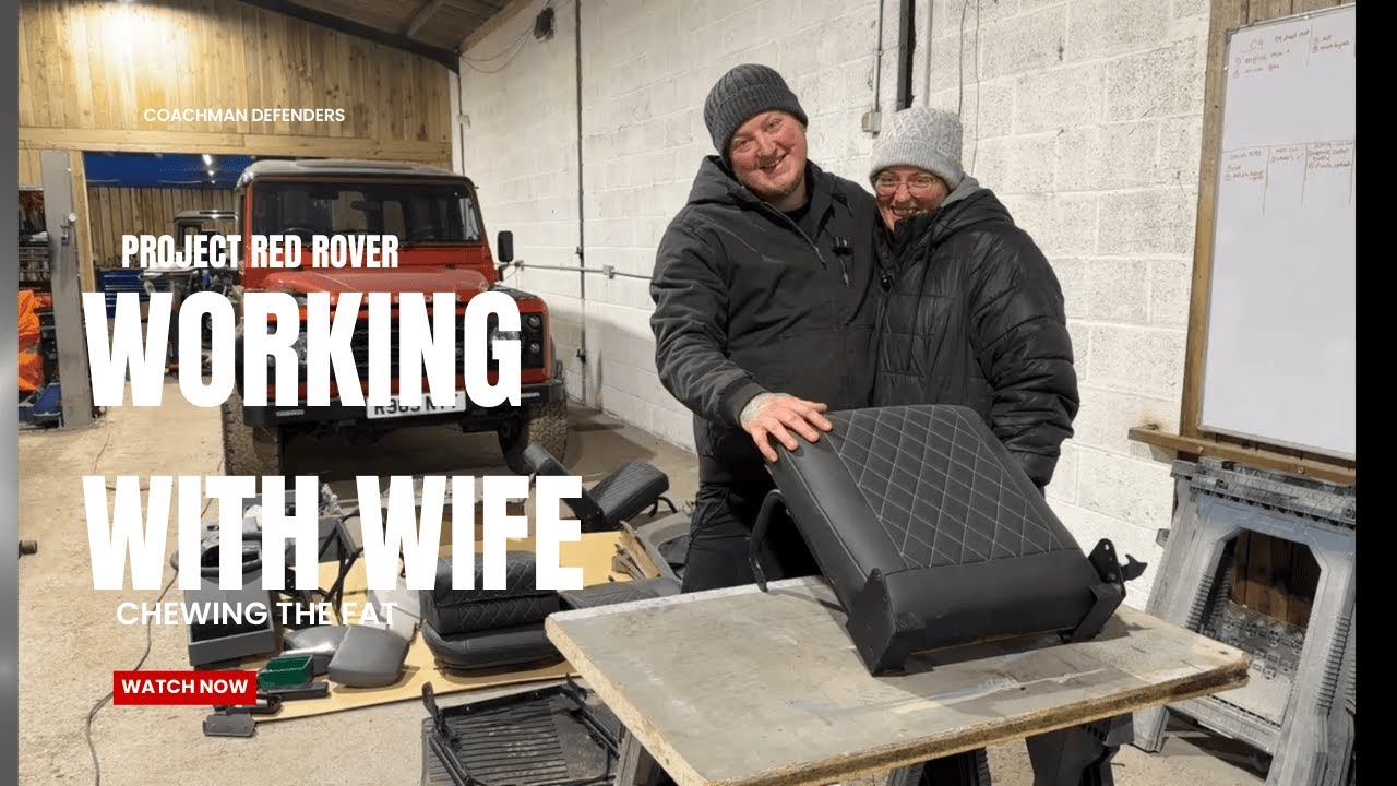 Project Red Rover, Fitting interior and chewing the fat - YouTube