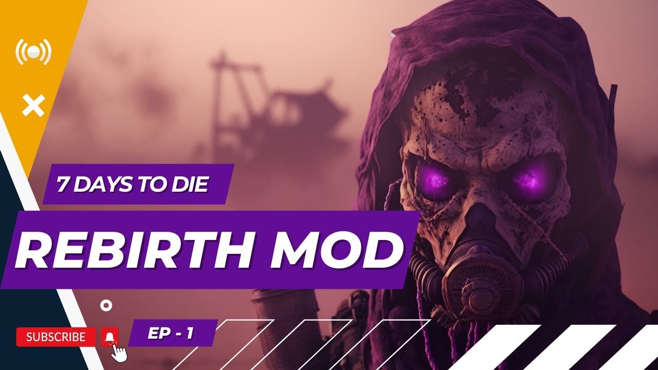 (Ep1) 7 Days to Die - Rebirth Mod - Fresh starts and Class selections ...