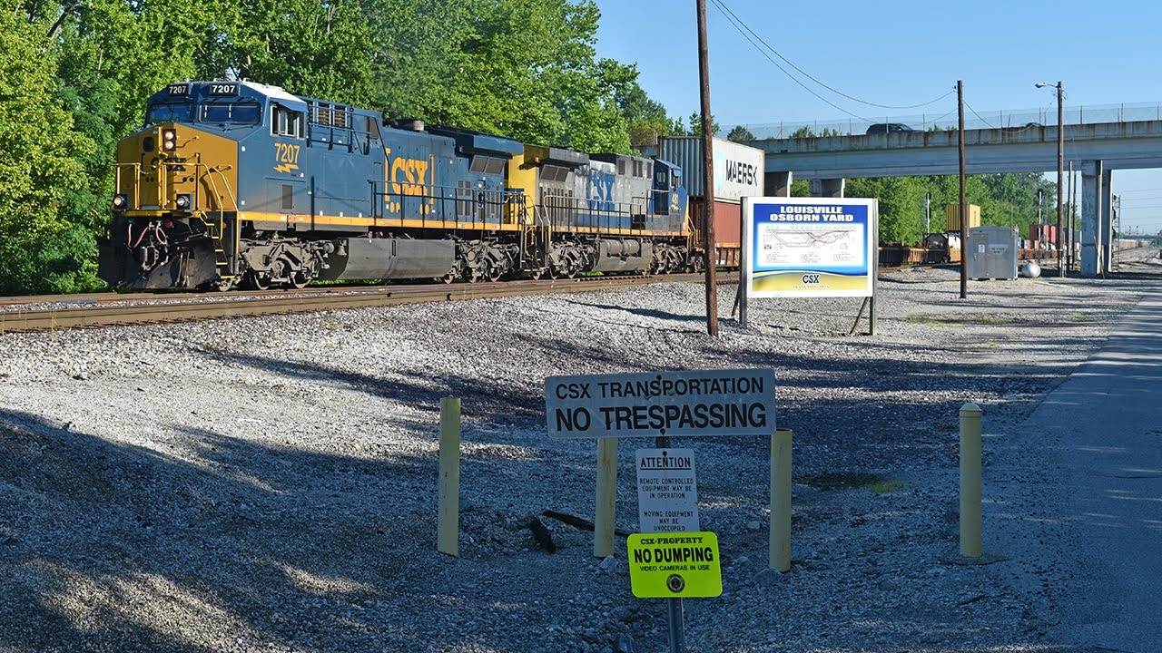 7/13-14/20 - CSX Train Action around CSX's Osborn Yard - YouTube