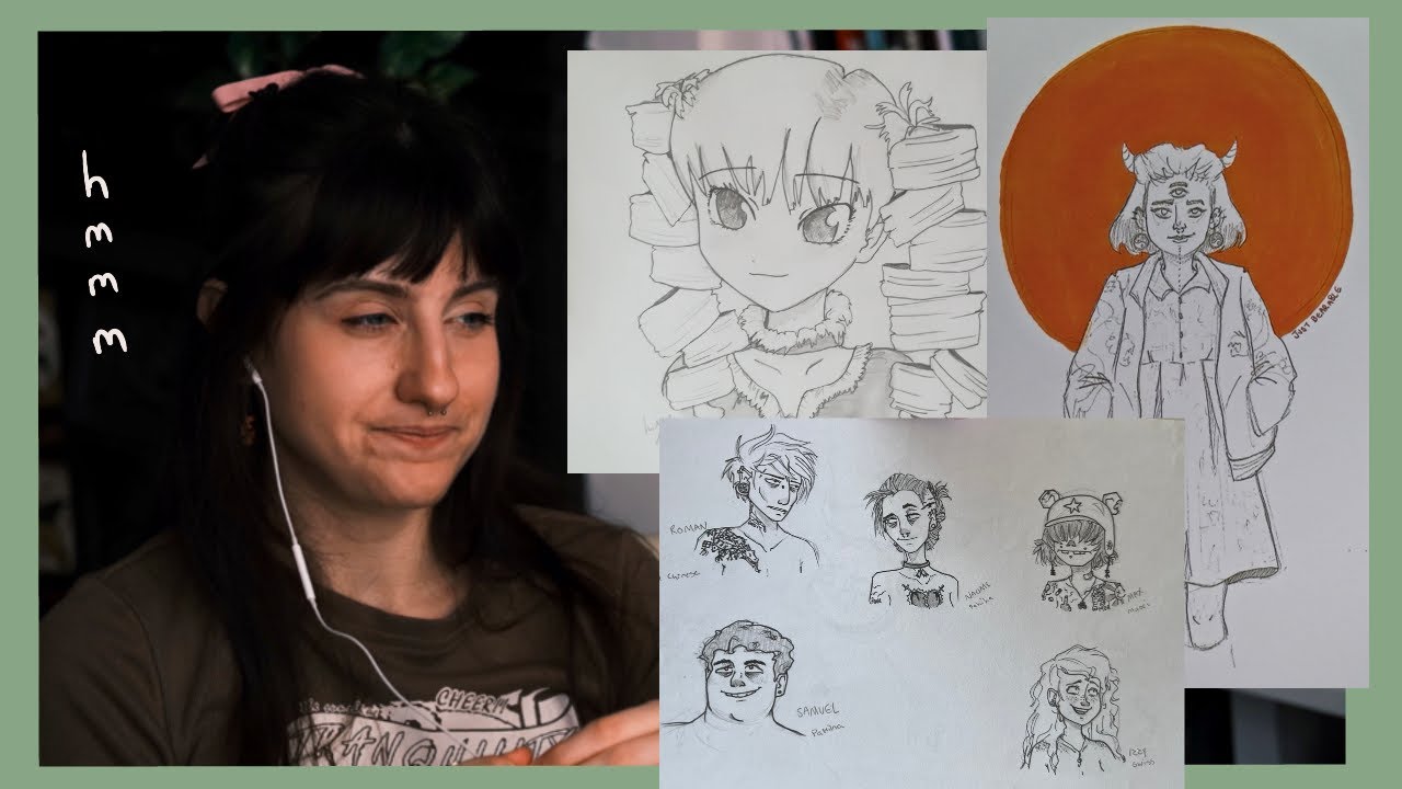 My art from 2009 - 2014 // I was obsessed with drawing ANIME - YouTube