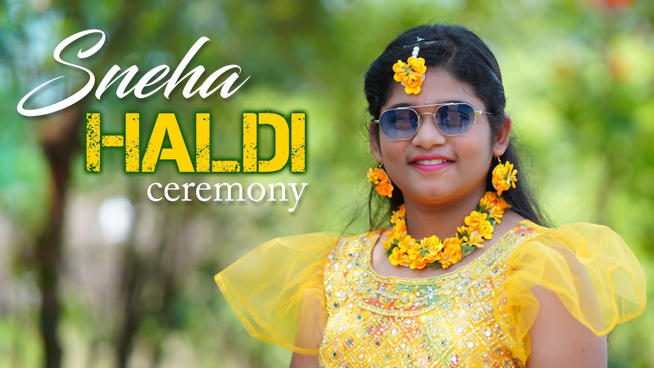 Sneha Haldi Celebration - YouTube