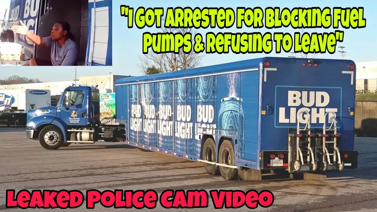 Truck Driver Blocks All Fuel Pumps & Refused To Leave 🤯 Gets Arrested ...