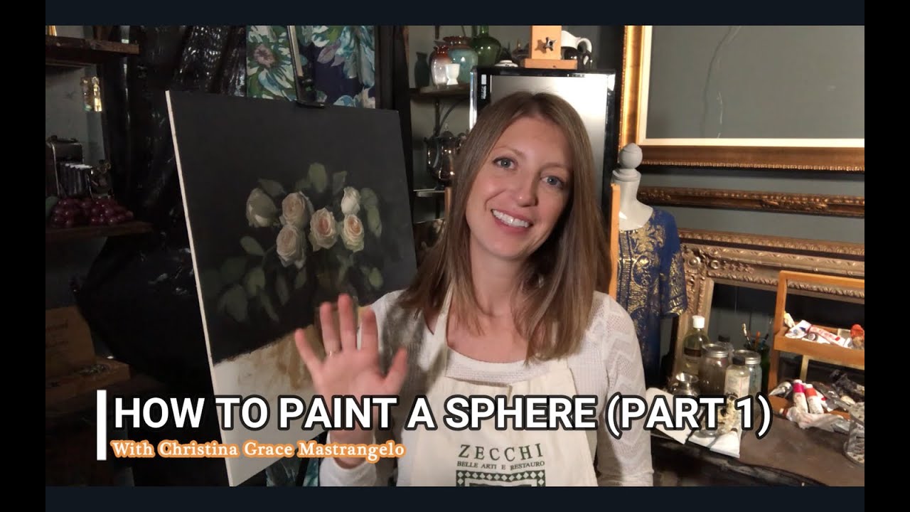 How to Paint a Sphere Part 1 - YouTube