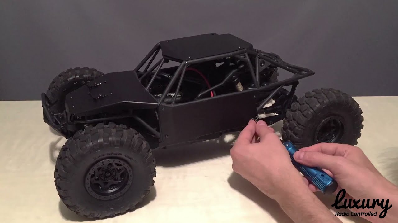 Luxury RC Axial Yeti Aluminum Body Panel Time Lapse - YouTube