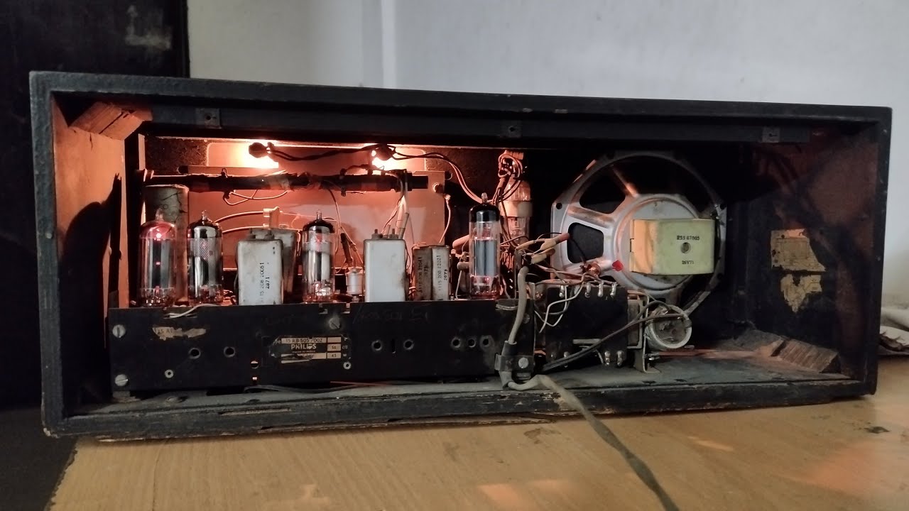 1969 Philips prestige valve radio( 15 RB 505/00Z),rare valve radio ...