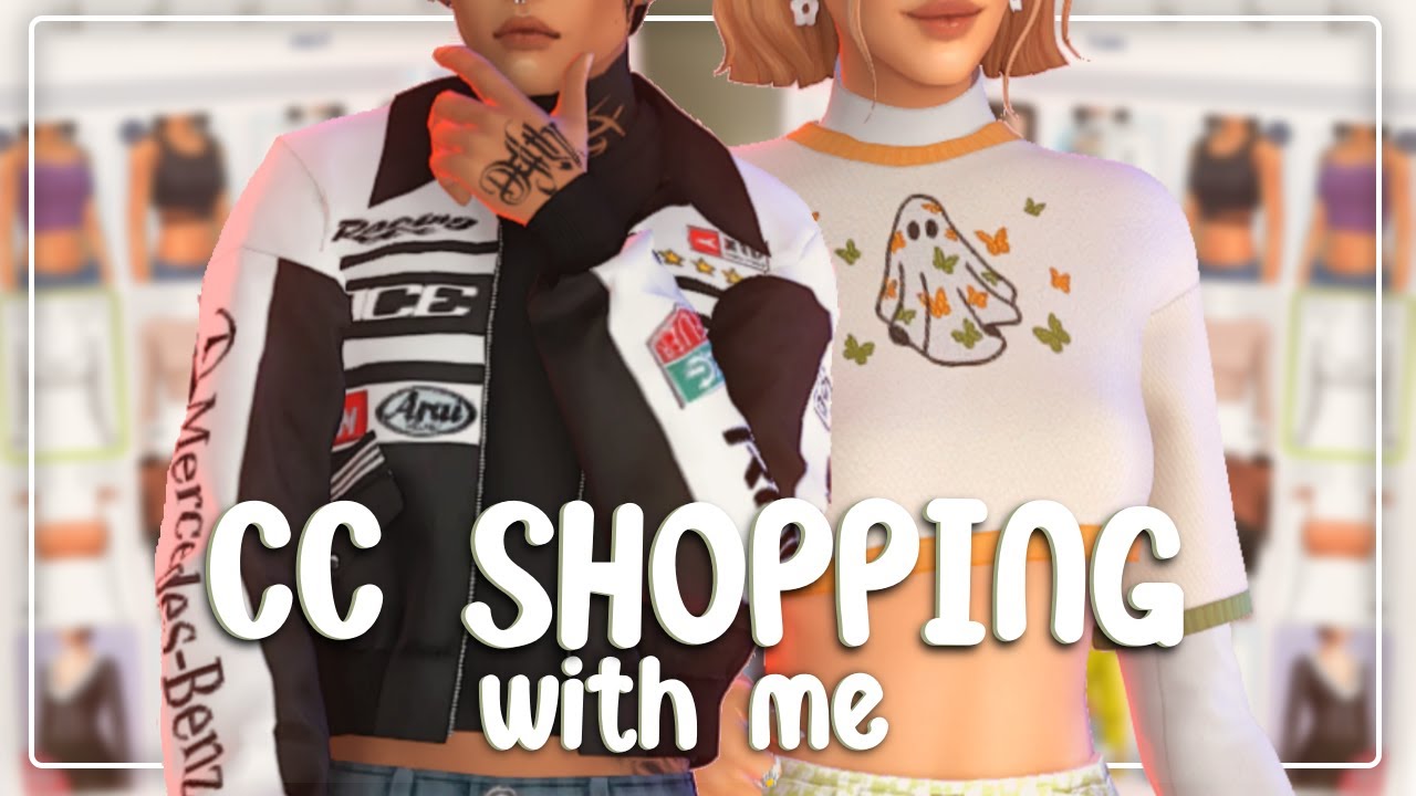 COME CC SHOPPING WITH ME | The Sims 4 - YouTube