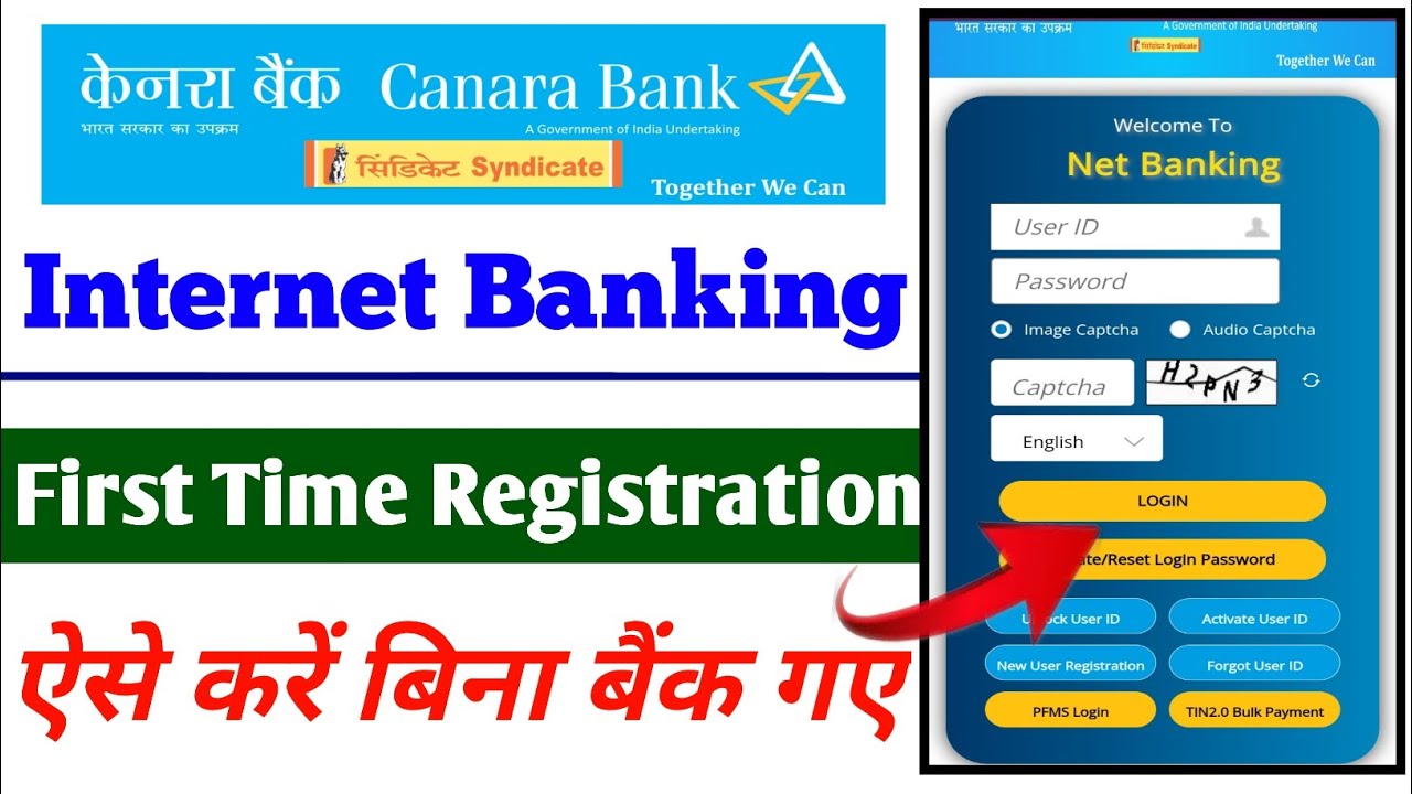 canara bank online internet banking registration,how to register canara ...