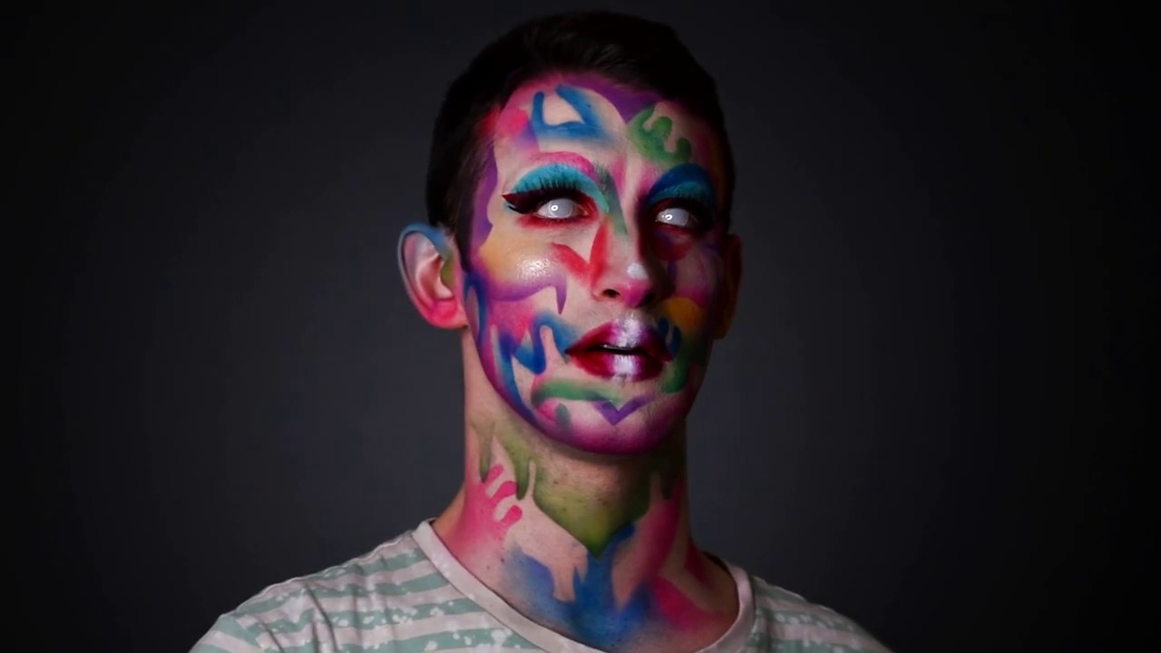 Graffiti Makeup - Giuliomugs - YouTube