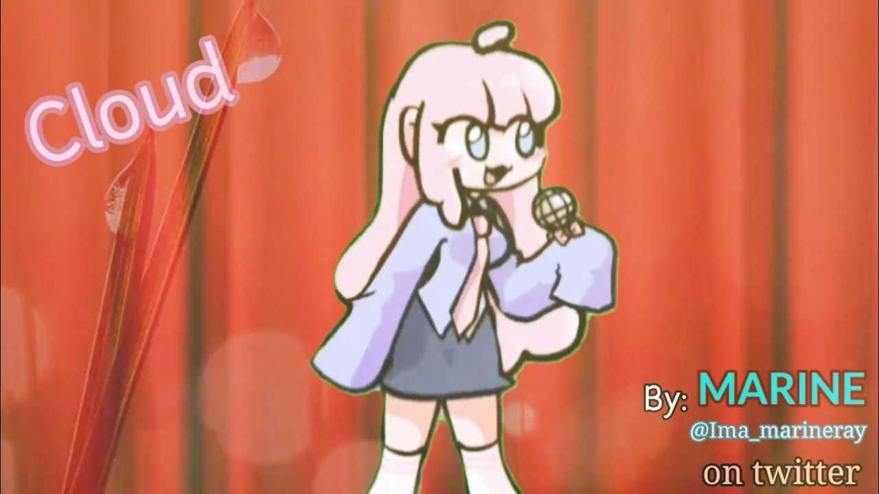 FNF Cloud sprites animation test (by MARINE) - YouTube