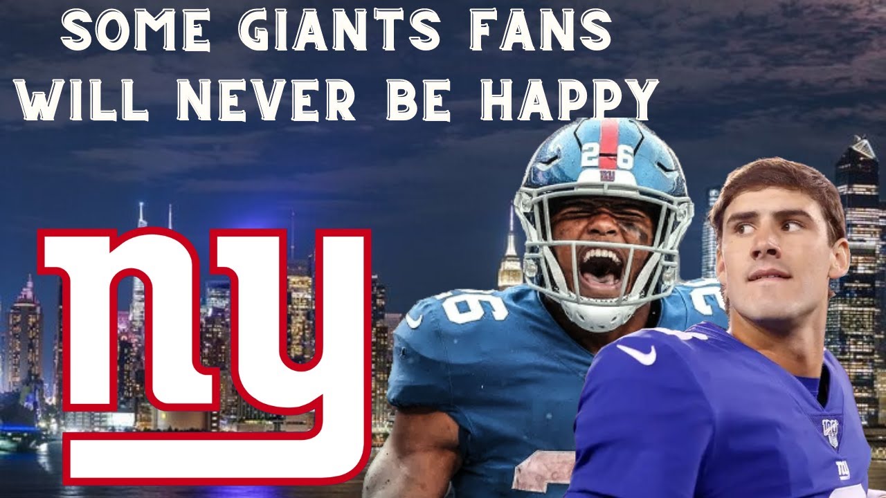 New York Giants | Why Are Some Fans So Upset!? Rant! - YouTube