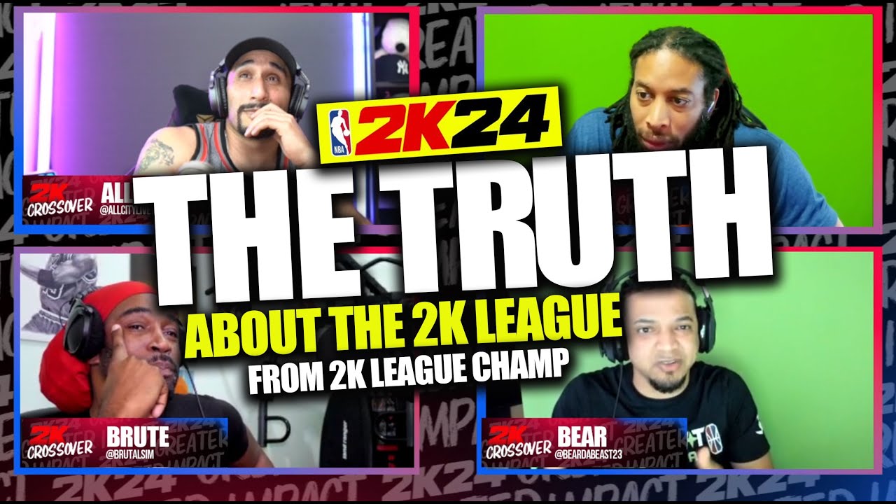 BEAR DA BEAST TRUTH ABOUT THE 2K LEAGUE | 2K CROSSOVER | NBA 2K24 NEWS ...