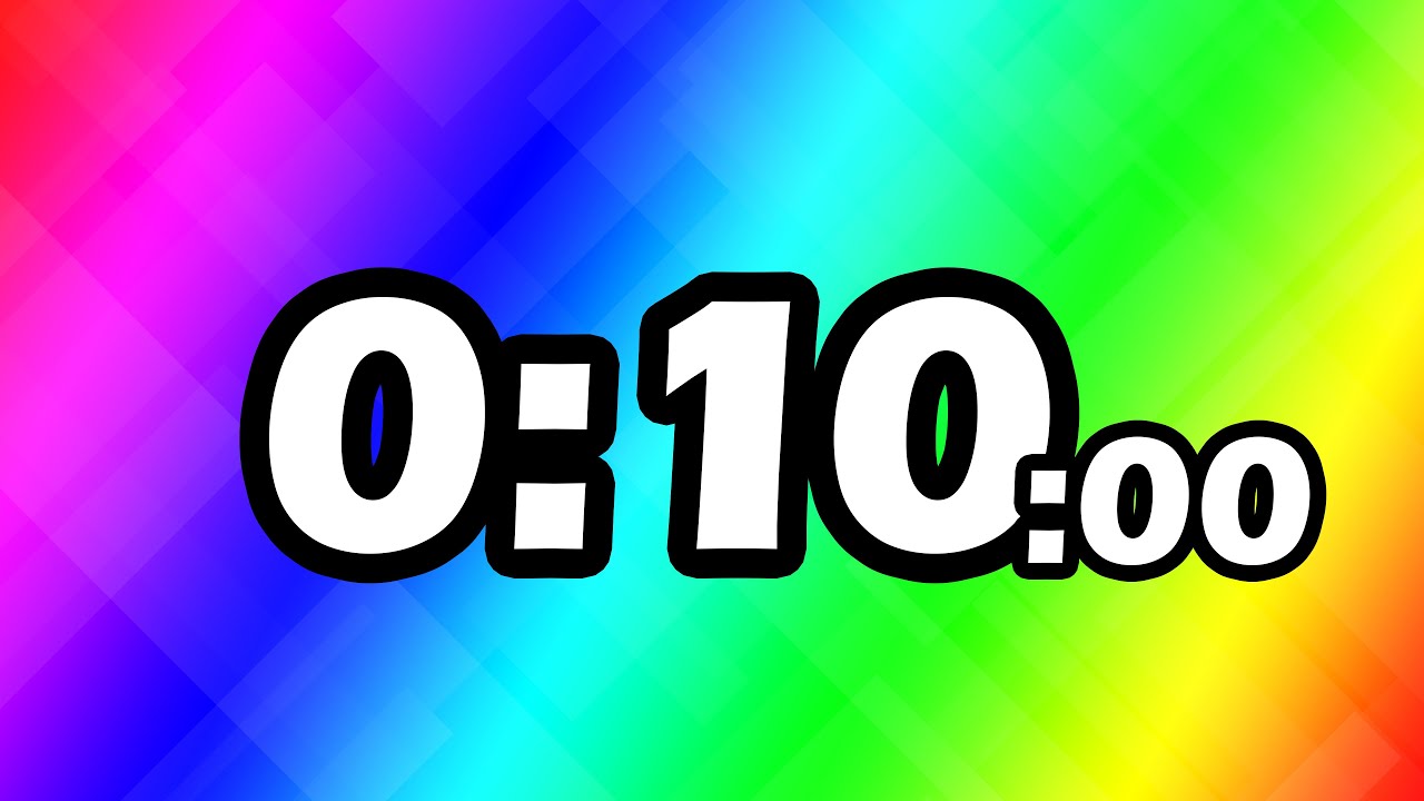 10 Second TIMER Countdown - YouTube