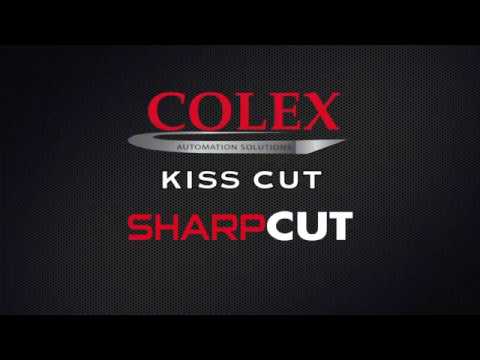 Colex Sharpcut Digital Flatbed Cutting Solutions - YouTube