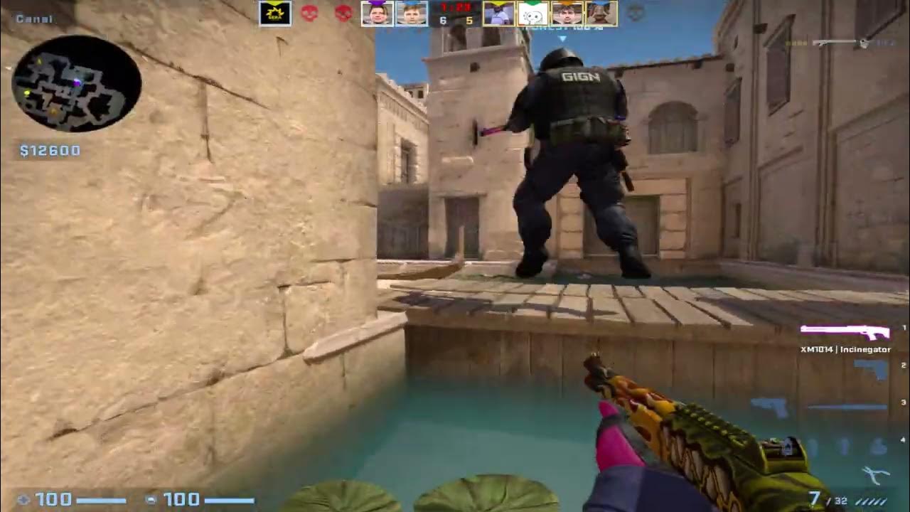 CSGO POV NAVI s1mple (32/20) vs Team Denmark (anubis) @ BLAST Premier Fall Final 2022 Showmatch ...