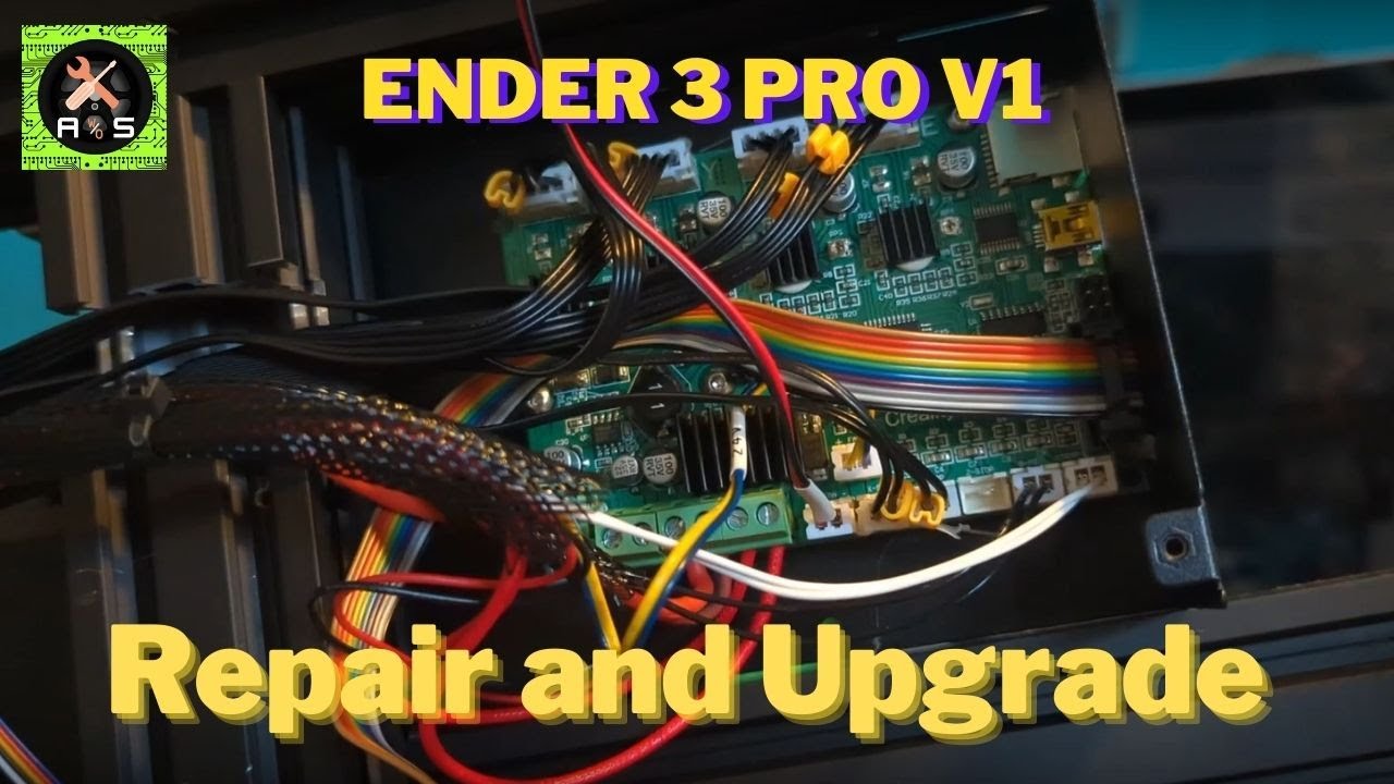 Creality Ender 3 Pro V1- Upgraded for CR Touch with V4.2.7 motherboard ...