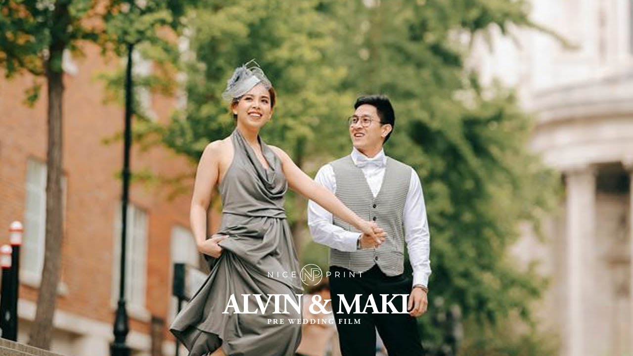 Doc Alvin Francisco and Maki Bondoc's London Pre Wedding Film by Nice Print - YouTube