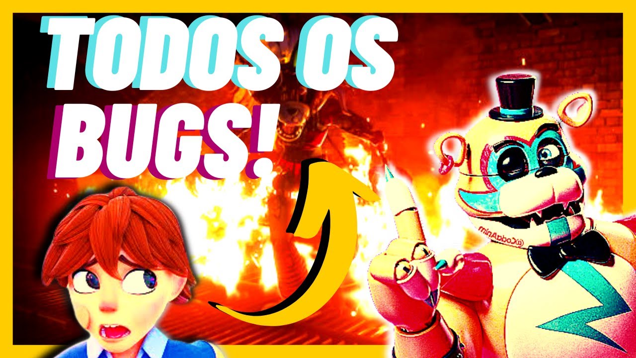OS BUGS MAIS BIZARROS DE FNAF SECURITY BREACH EM 2023! - YouTube