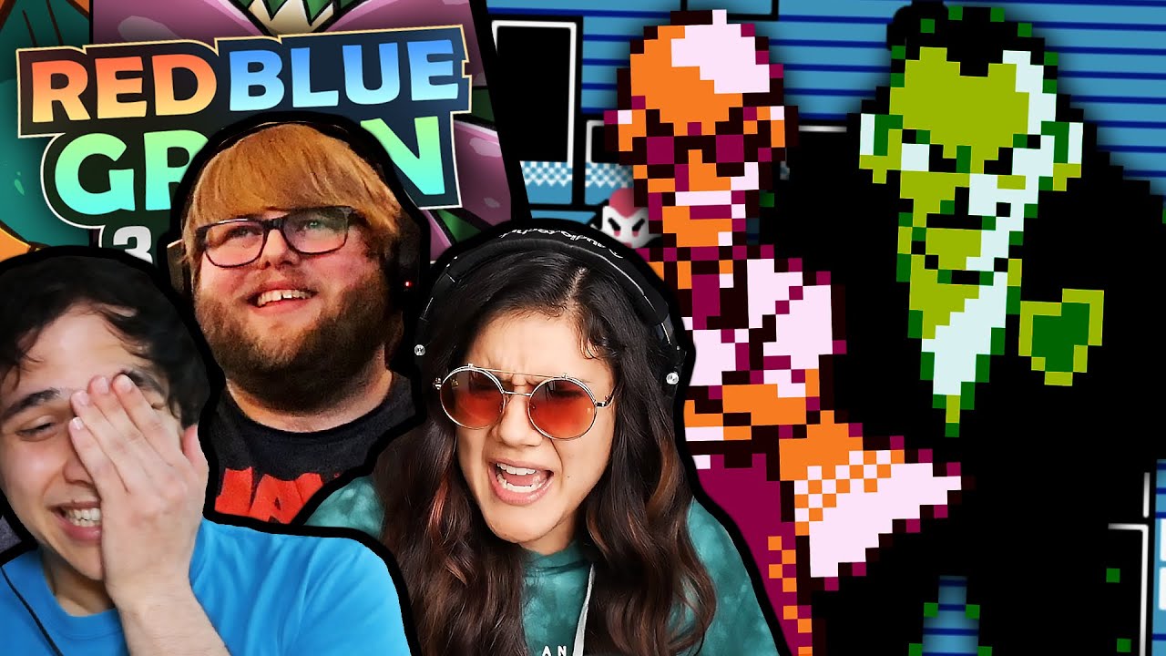 DOUBLE CAGE MATCH | Pokemon Red & Blue #3WayCagelocke - EP20 - YouTube