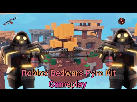 Roblox Bedwars Pyro Kit Gameplay - YouTube
