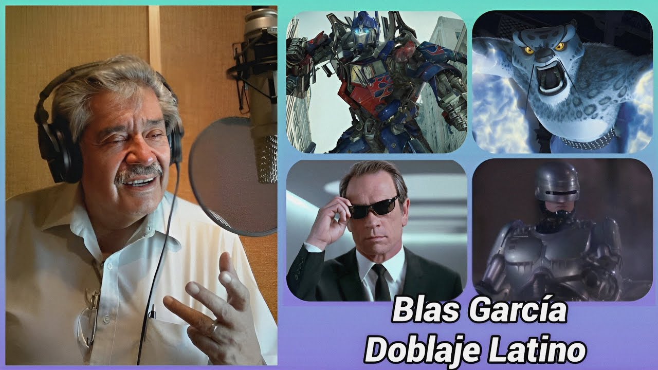 Personajes con la voz de Blas García-Doblaje Latino - YouTube