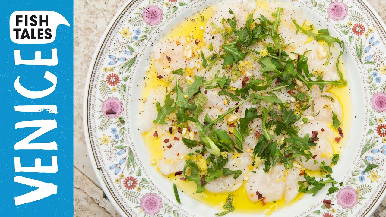 Marinated SCALLOPS | Pesce Marinato | Bart's Fish Tales - YouTube
