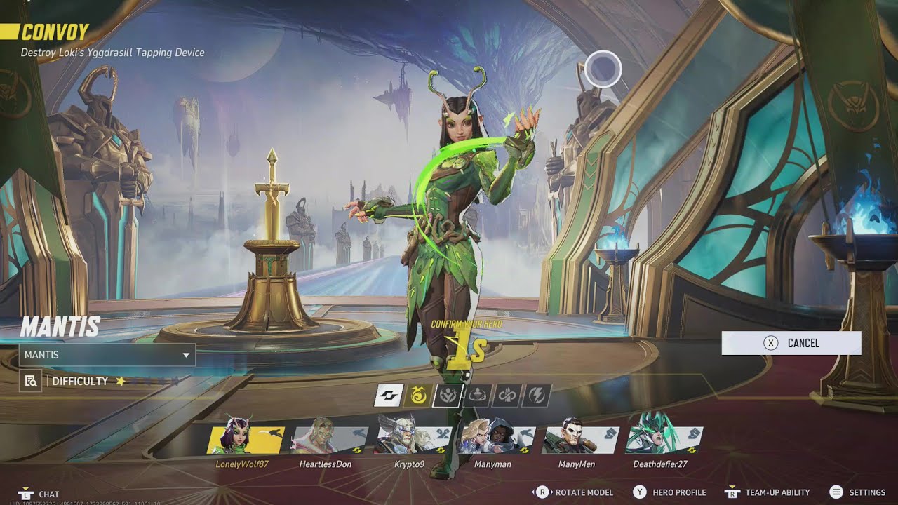 Xbox Series S MARVEL RIVALS Mantis Gameplay 14 Competitive Season 0 ...