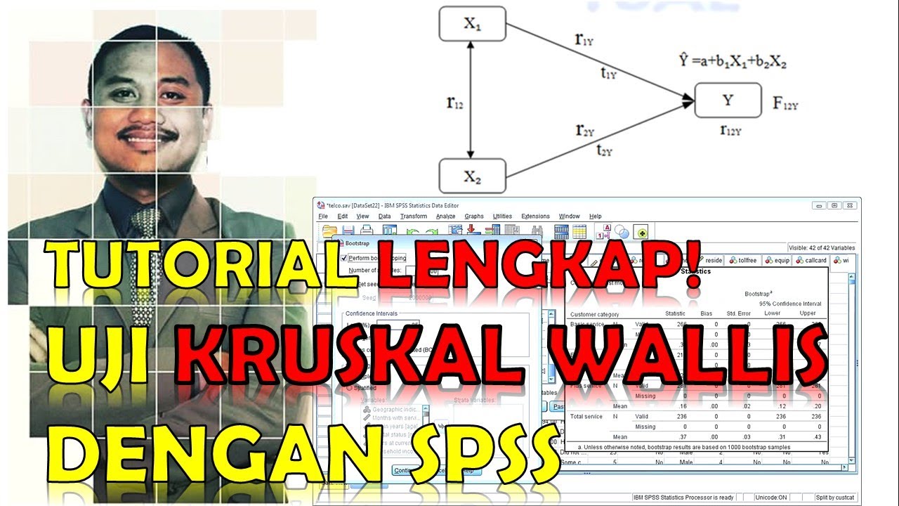 Tutorial Uji Kruskal Wallis dengan SPSS Lengkap - YouTube